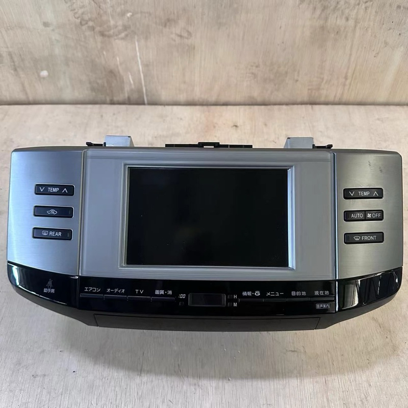 Toyota Mark X GRX120 Screen Monitor With Air Cond Control Panel ...