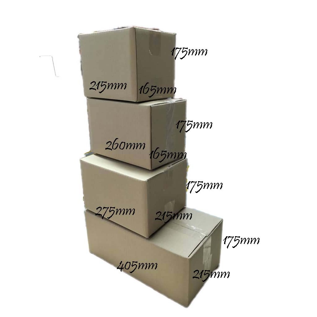 Carton Box Packaging Box (1no) | Shopee Singapore