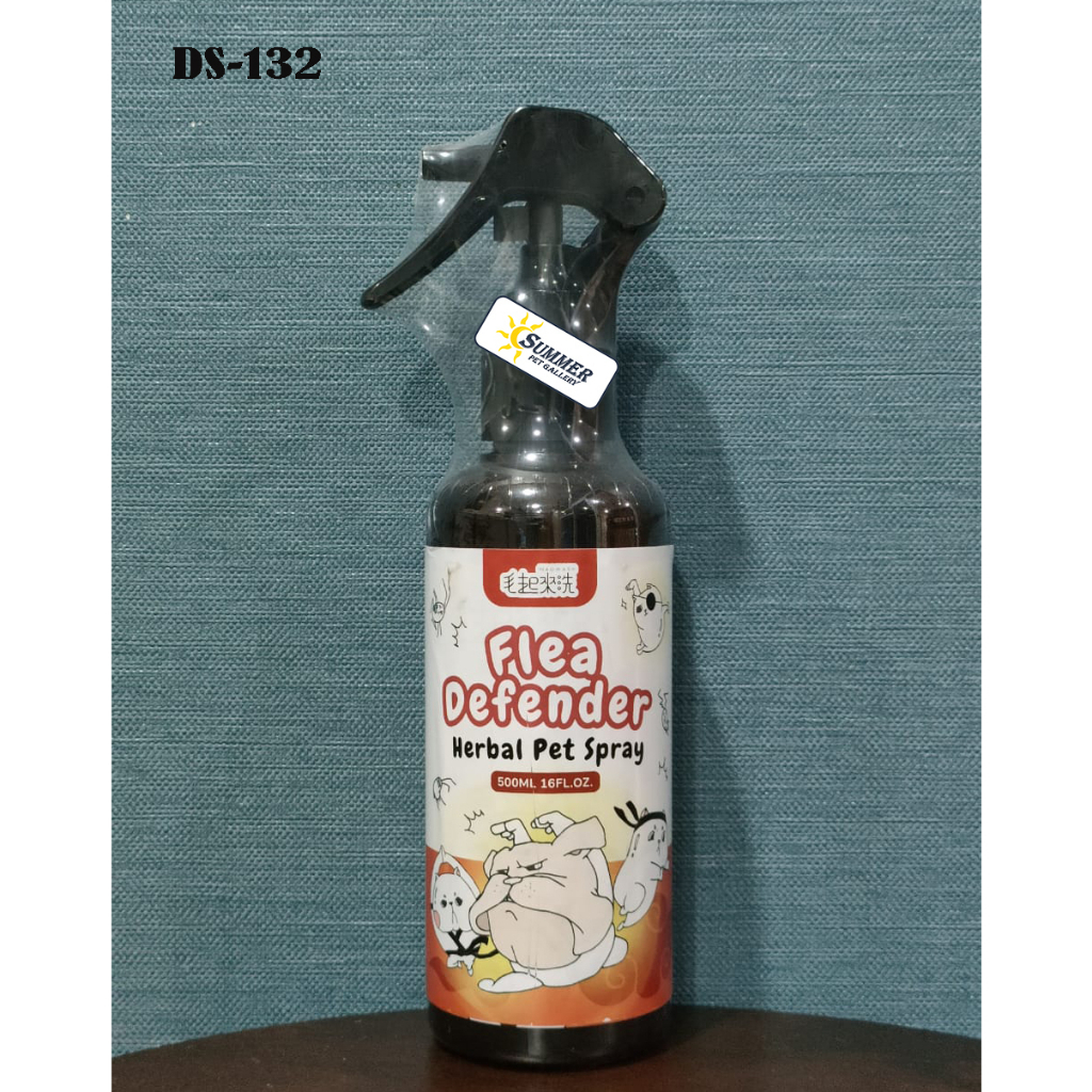 Maowash Flea Defender Herbal Pet Spray For Dog And Cat (220ML) | Shopee ...