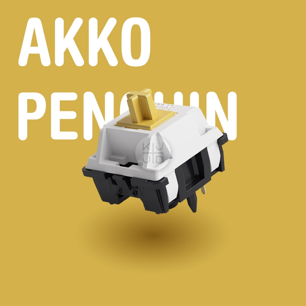 [SILENT TACTILE] AKKO Penguin | 50gf Silent Tactile Switch for ...