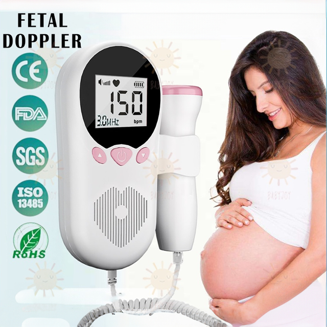 [Shopee Choice] Baby Fetal Doppler Heart Sound Rate Device Ultrasound ...