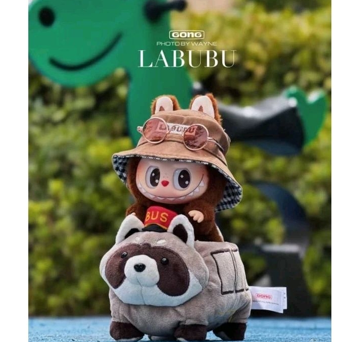 Pop Mart Labubu Roaming Series Plush Toy Car | Shopee Singapore