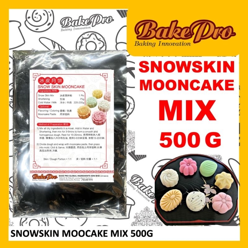 Snowskin mooncake mix 500g/Snow skin mooncake mix 500g/Bing pi mooncake ...