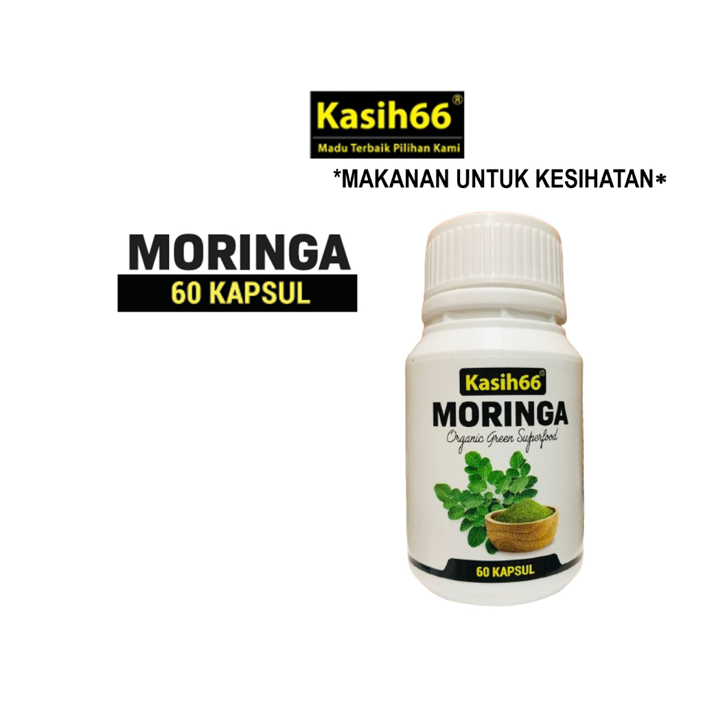KASIH66 Kapsul Moringa I Moringa Capsules (60x500mg Capsules) | Shopee ...