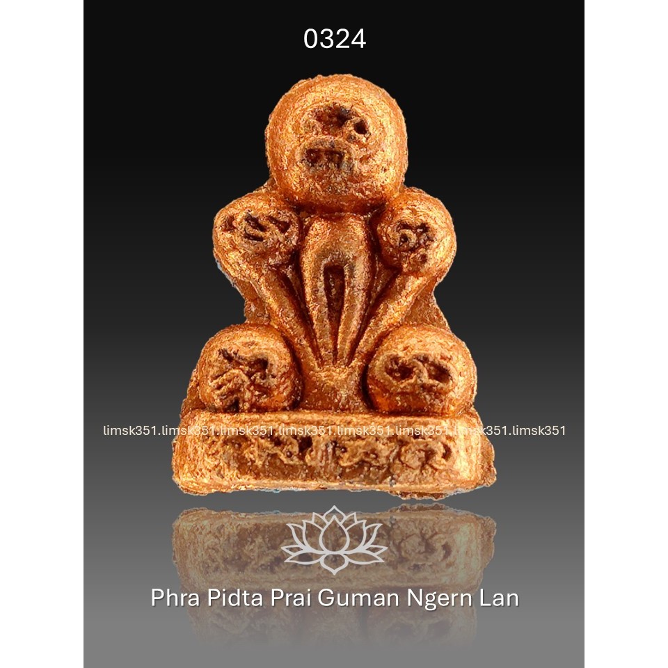 0324 Buddha Amulet. Phra Pidta Prai Guman. Luang Phor Rack. Wat ...