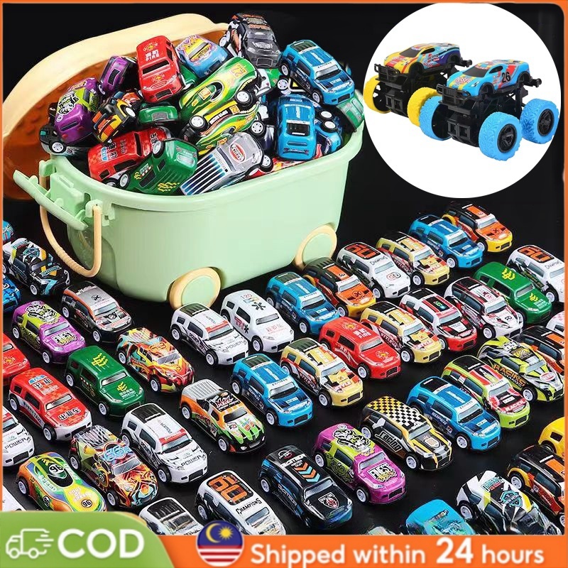【24h】Mini Car Pull Back Mini Car Kereta Mini Kereta Kecil Tarik Jalan ...