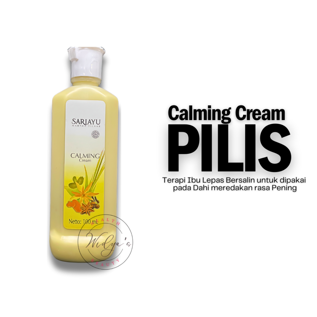 Sariayu PILIS CALMING CREAM forehead after childbirth confinement child ...