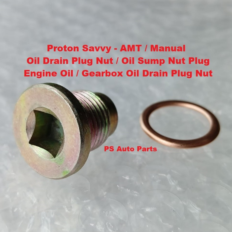 Oil Sump Nut Plug / Oil Drain Plug Nut - Engine Oil / Gearbox Oil Drain ...