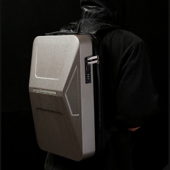 Bange Shelter Stylish Hard Case Laptop Backpack Futuristic Design ...