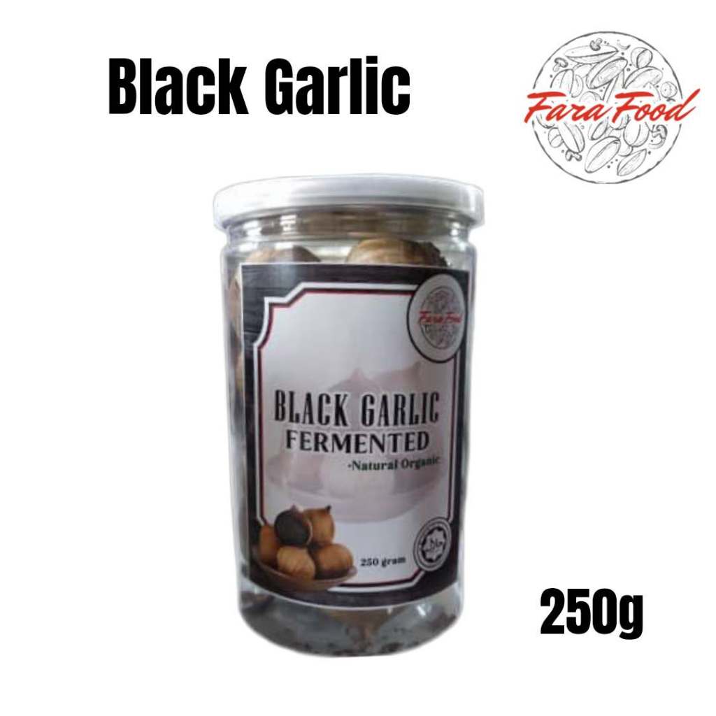 Bawang Putih Tunggal Black Garlic Bawang Hitam Solo Organic Fermented ...