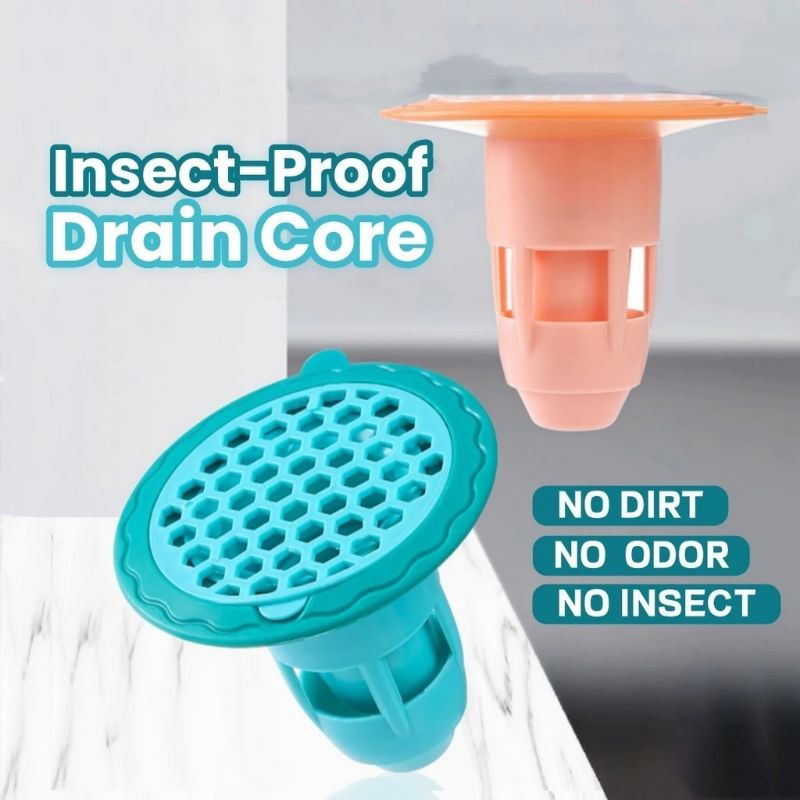 Insect proof Floor Drain Core Bath Shower Floor Strainer Cover Plug ...