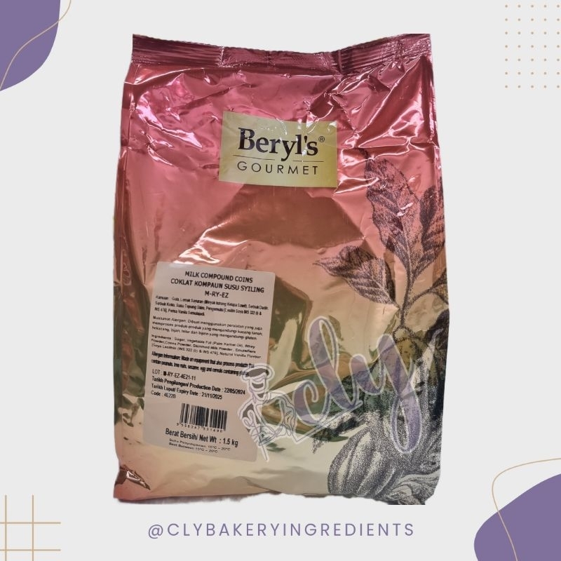 Beryl's Compound Chocolate Coins, Dark Coin/Milk Coin/Semi-sweet Coin 1 ...