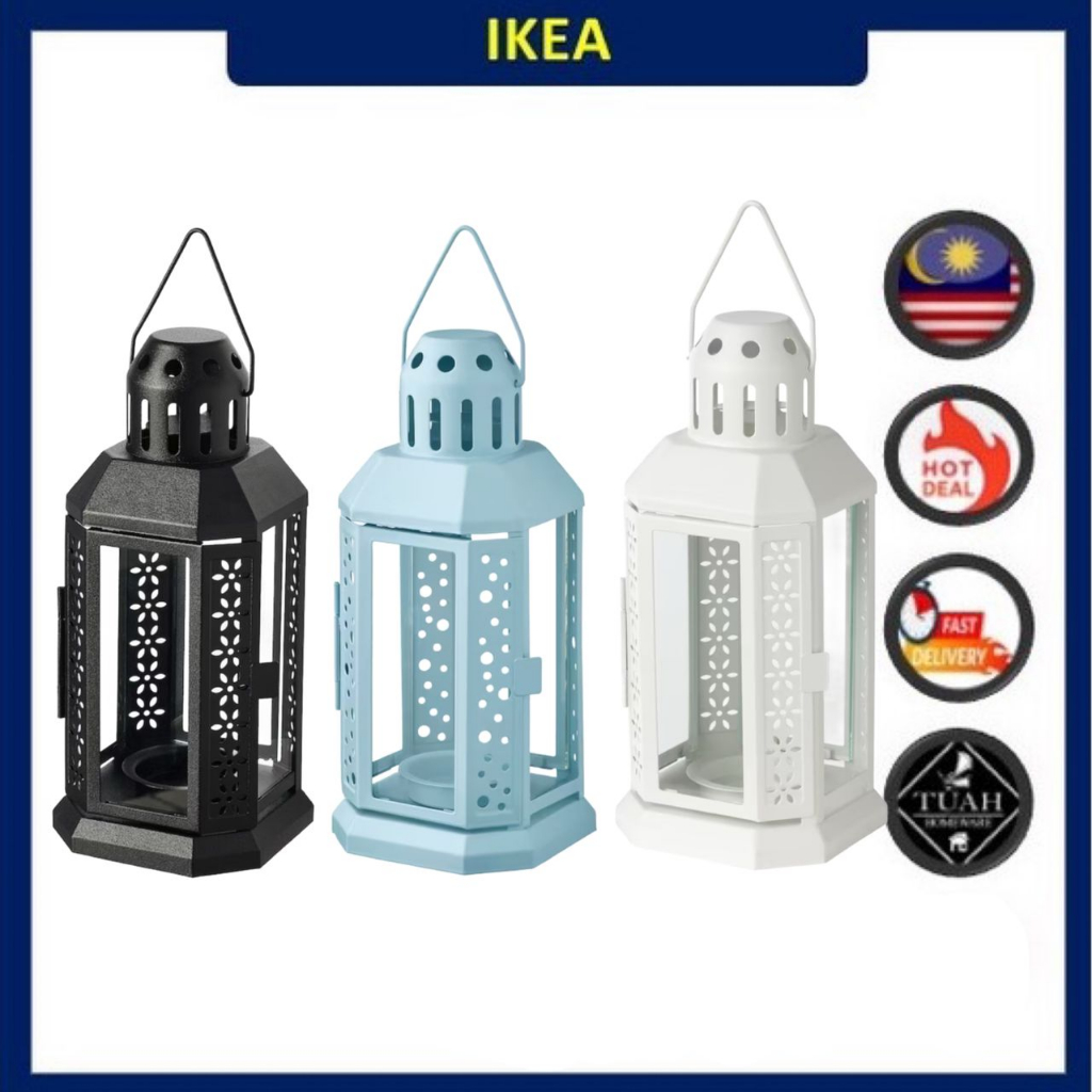 IKEA ENRUM Lantern for Tealight (22cm) | Shopee Singapore
