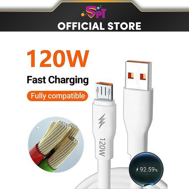 Type-C 6A Super-Fast Charging Cable (120W) | Shopee Singapore