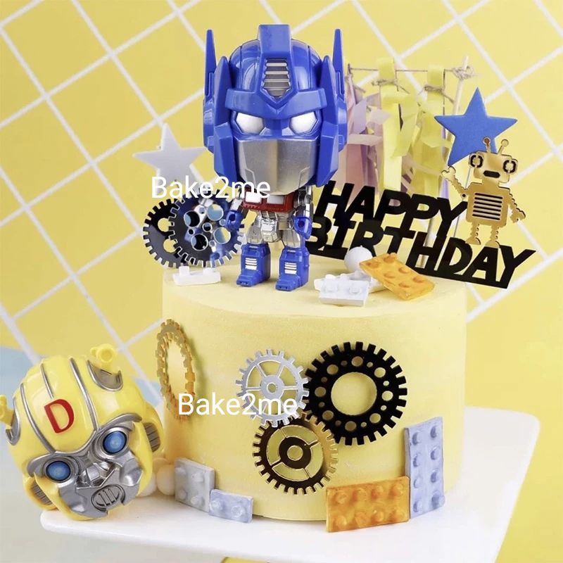 - Transformers Optimus Prime Cake Topper Decoration 變形金剛蛋糕擺件 | Shopee ...