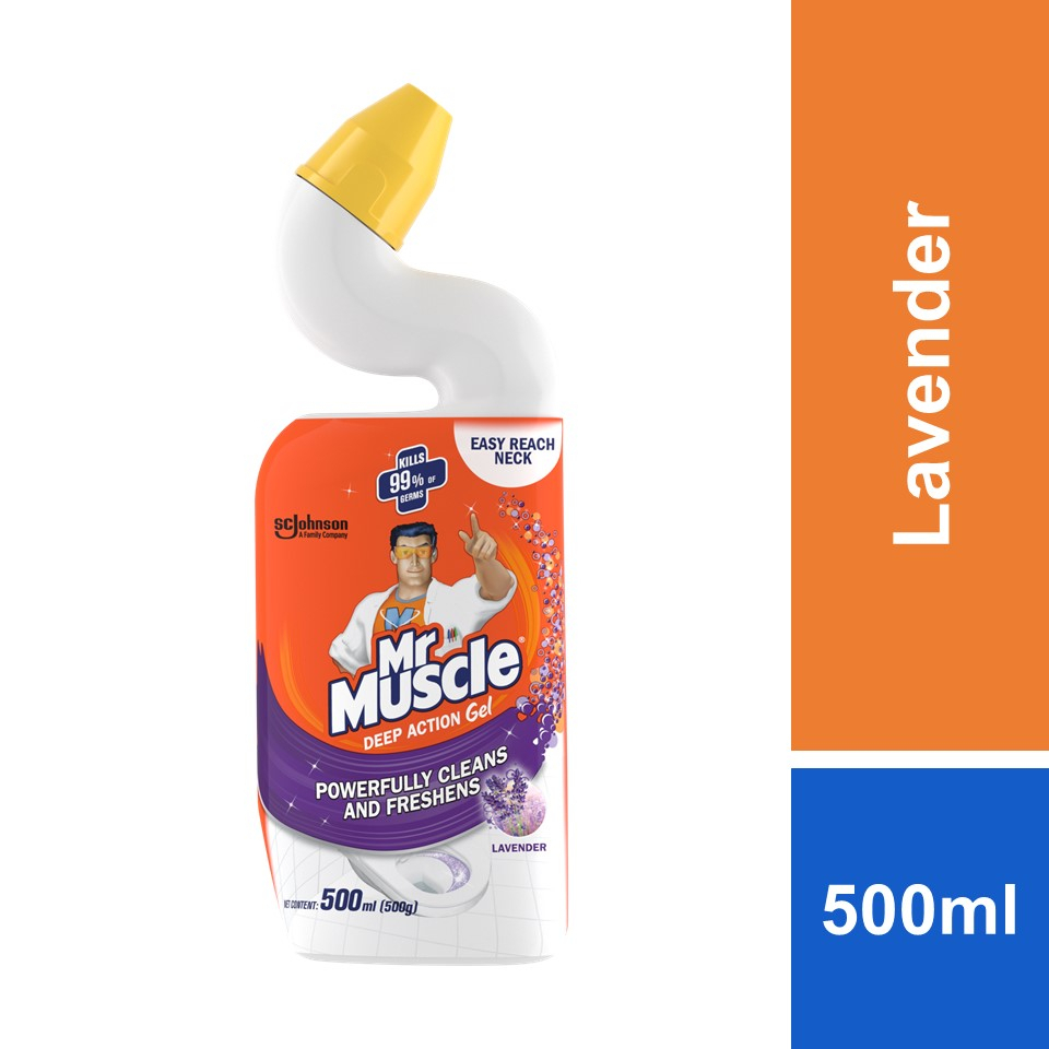 Mr Muscle Toilet Bowl Cleaner 500g | Shopee Singapore