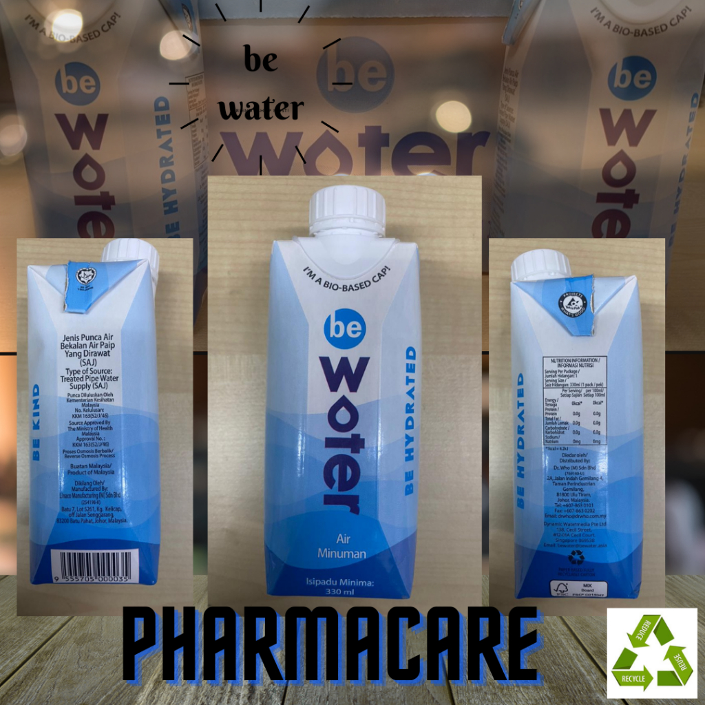 beWater Drinking water Tetra pak (330ml x 12) 1 carton | Shopee Singapore