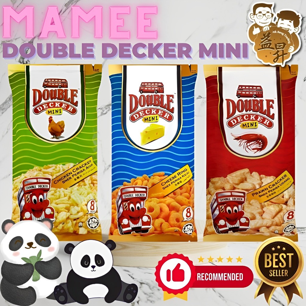 30 packs x 10gm/13gm - Mamee Double Decker Mini [Chicken Cracker ...