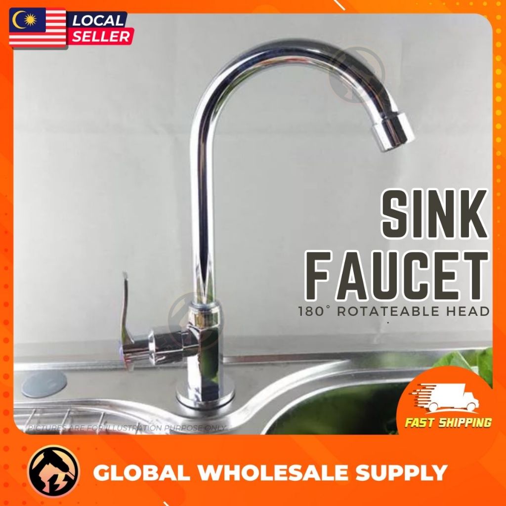 JWW 503 Sink Type Water Tap Rotatable Sink Water Tap Flexible Head Sink ...