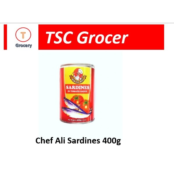 Chef Ali Sardines in Tomato Sauce 400g | Shopee Singapore