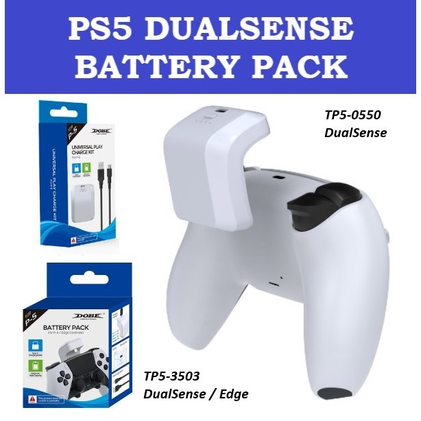 Dobe PS5 DualSense Edge Battery Pack 1500/1600mAh | Shopee Singapore