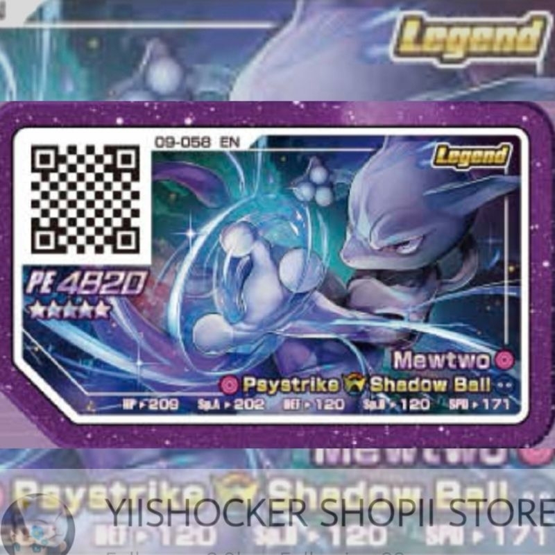 [SCANNABLE 本地可用] MIGHTY RUSH 1 MYTHICAL Pokemon Ga-Olé Card Part 9 09 ...