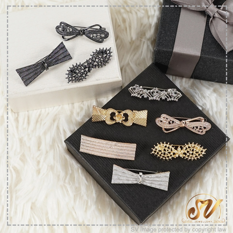 Kerongsang Bahu Single Pin Tudung Bahu Pin Baju Korea Brooch Pin Brooch ...