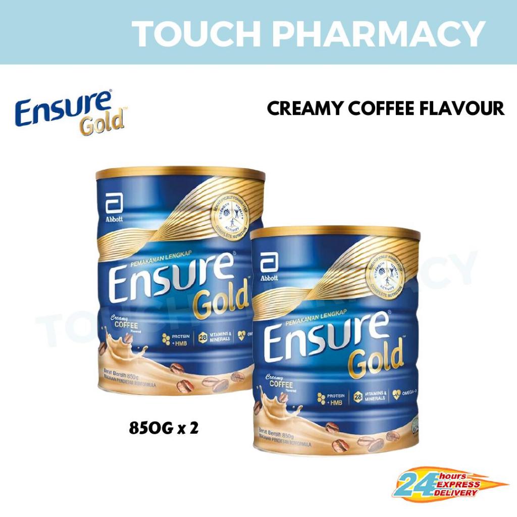ENSURE GOLD Adult Complete Nutrition - Creamy Coffee (850G x 2 ...