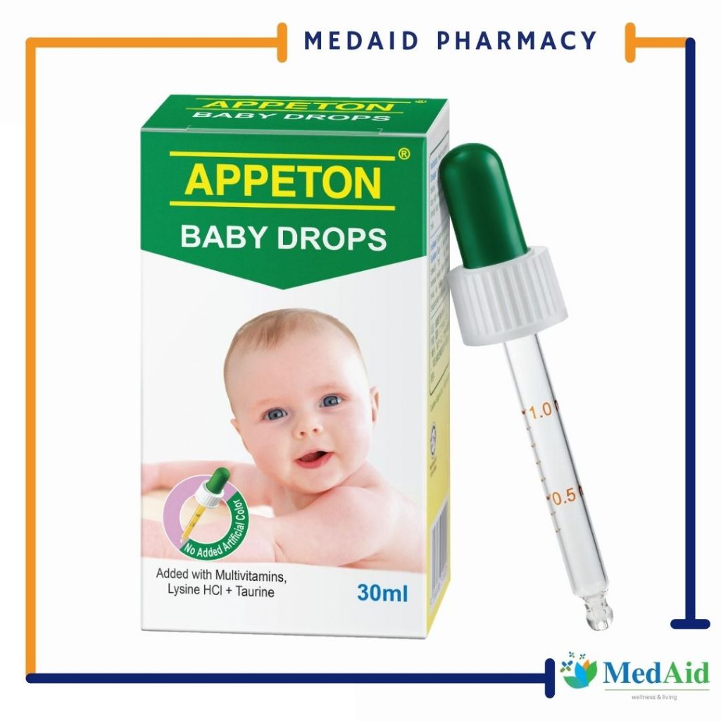 Appeton Baby Drops 30mL | Shopee Singapore
