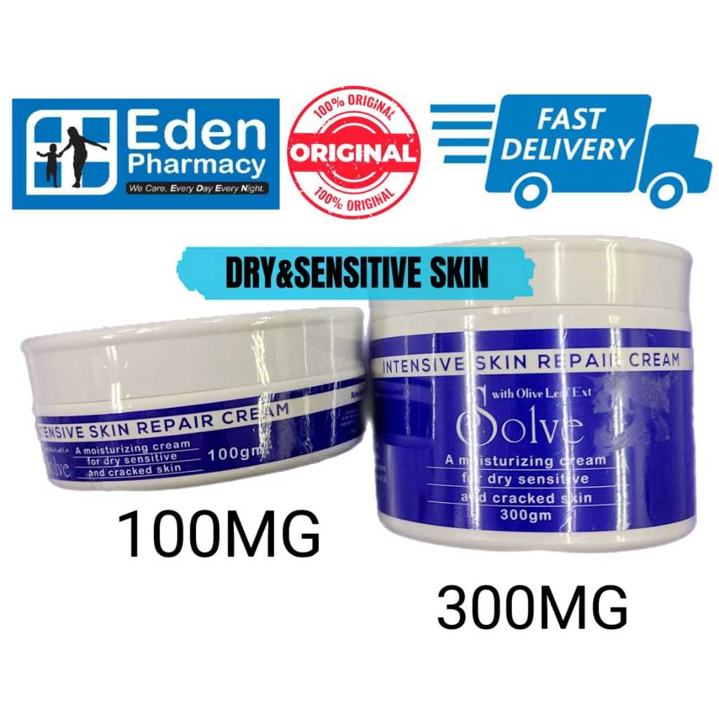 Solve intensive skin repair cream ( solve moisturizing cream ) 300g ...
