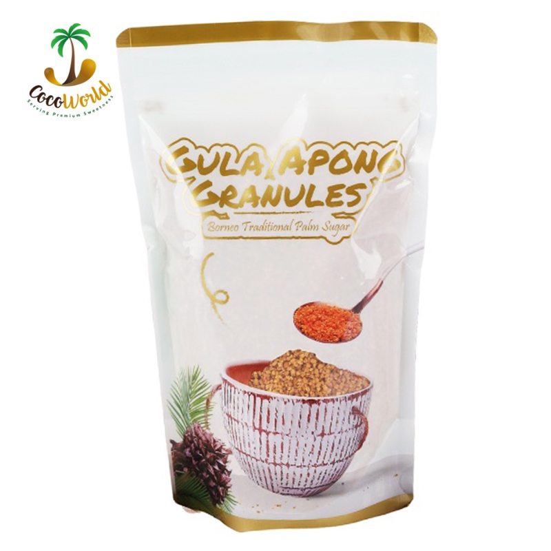 Gula Apong Granules 200G (Borneo Traditional Palm Sugar) | Shopee Singapore