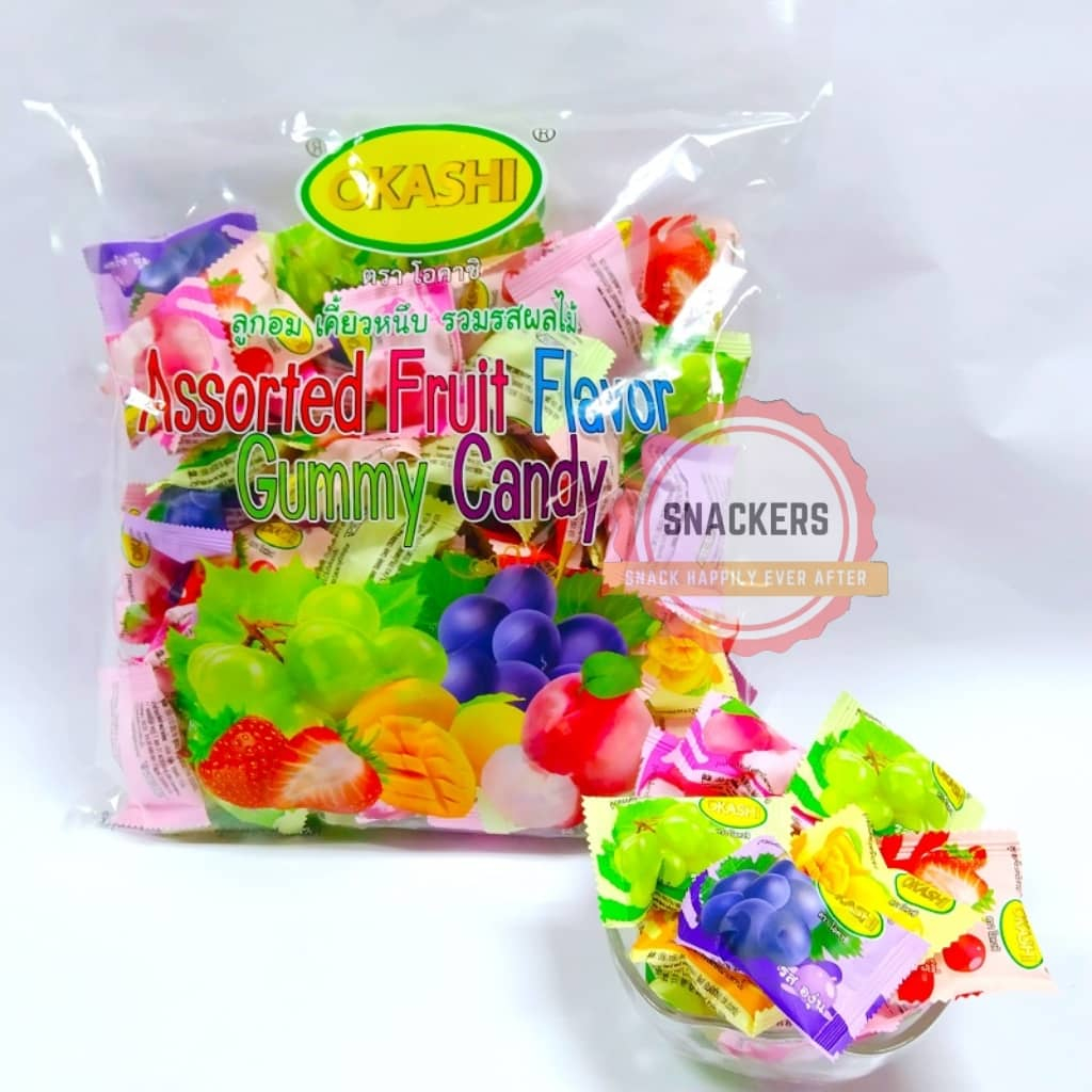1 KG Assorted Fruit Flavor Gummy Candy 什锦水果味软糖 | Shopee Singapore