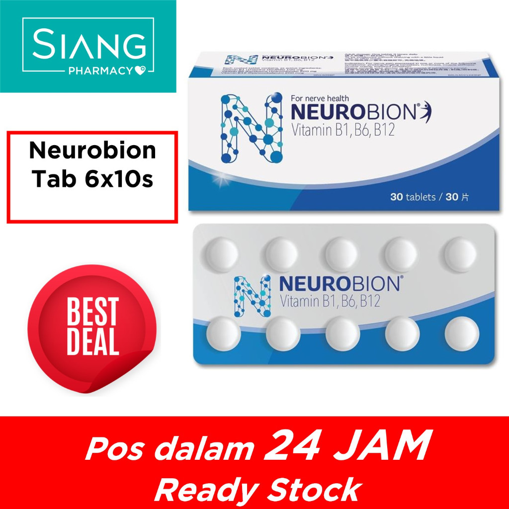 Neurobion Tab 60s/120s/180s | Shopee Singapore