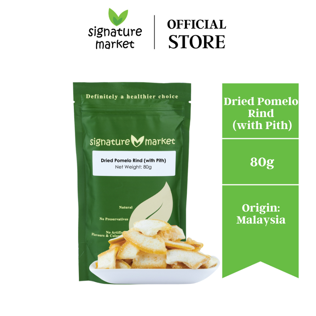 Signature Market Dried Pomelo Rind (With Pith) (80g) | Shopee Singapore