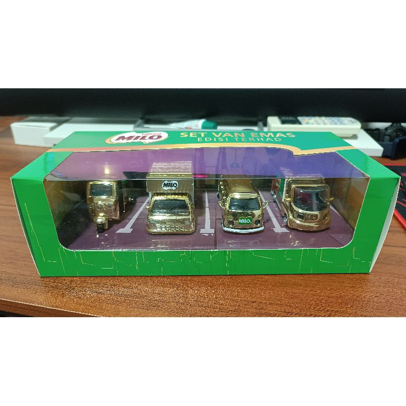 Milo Van [EMAS] Set Edisi Terhad Limited Edition (4pcs) | Shopee Singapore