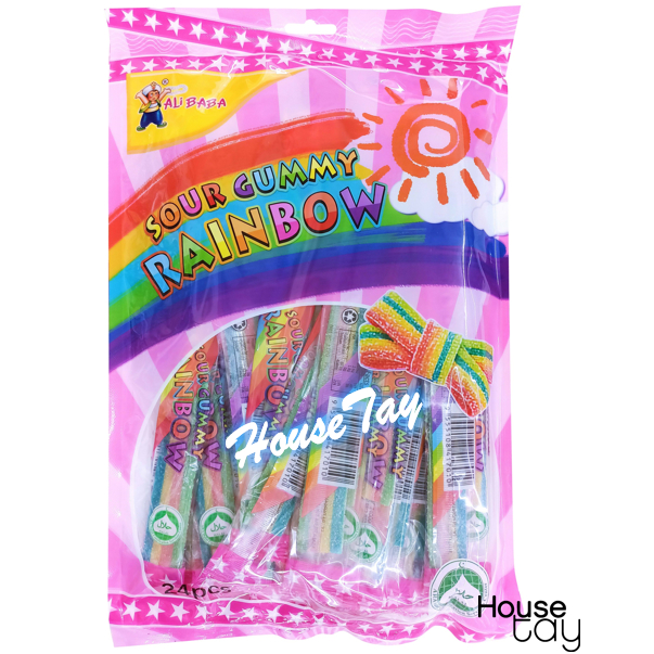 AliBaba Sour Gummy Rainbow 24 pieces | Shopee Singapore