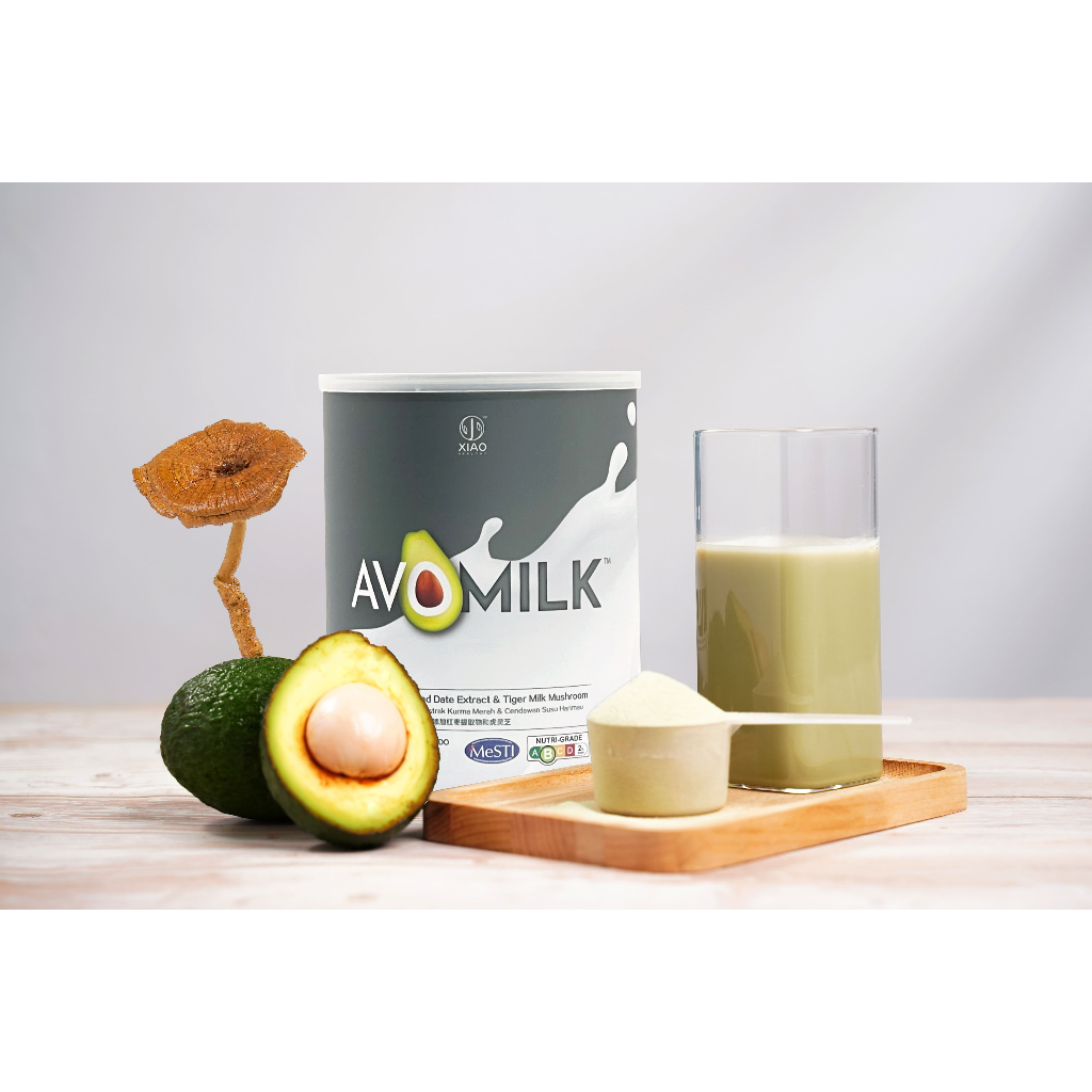 (HALAL) Xiao Healthy - Gluten Free AvoMilk (Avocado Milk complete with ...