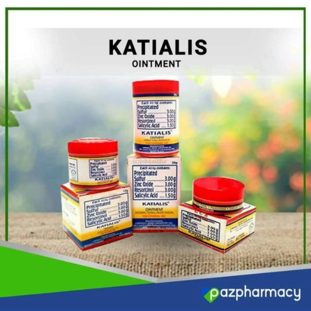 KATIALIS - ANTIBACTERIAL AND FUNGAL OINTMENT 5g | Shopee Singapore