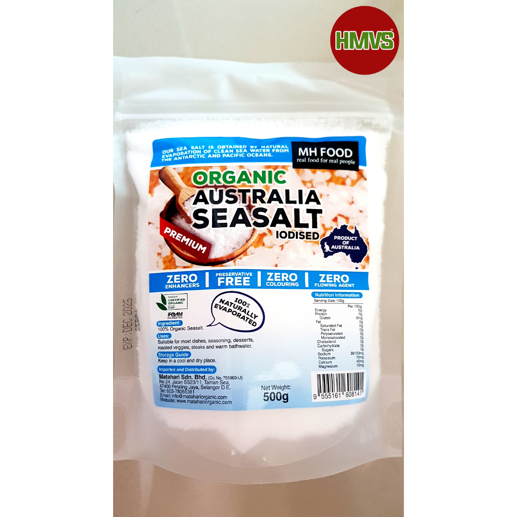 MH Food Organic Sea Salt (澳大利亚有机海盐) 500g | Shopee Singapore MH Food Organic Sea Salt (澳大利亚有机海盐) 500g | Shopee Singapore