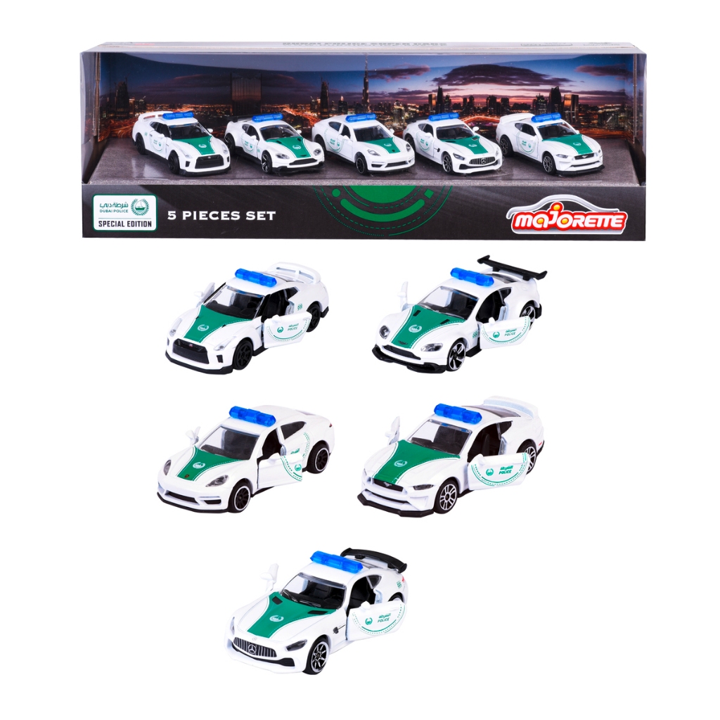 MAJORETTE Police 2023 5PCs Set A ( QDMT074909 ) | Shopee Singapore