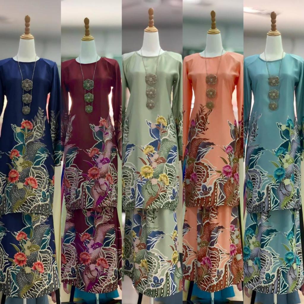 NEW DESIGN KURUNG BATIK / KURUNG MODEN KUNTUM | Shopee Singapore