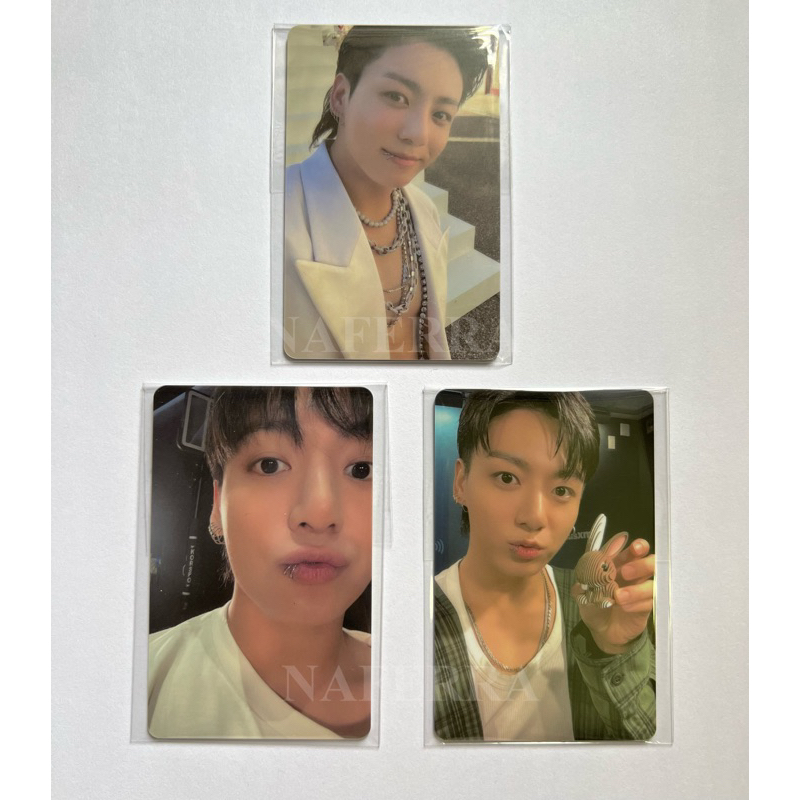 BTS Jungkook - Golden Weverse PVC Photo Card PC | Shopee Singapore