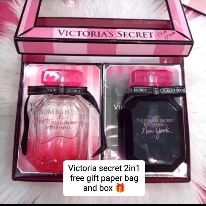 best set VS bombshell EDP and bombshell new York 2in1st buat hantaran ...