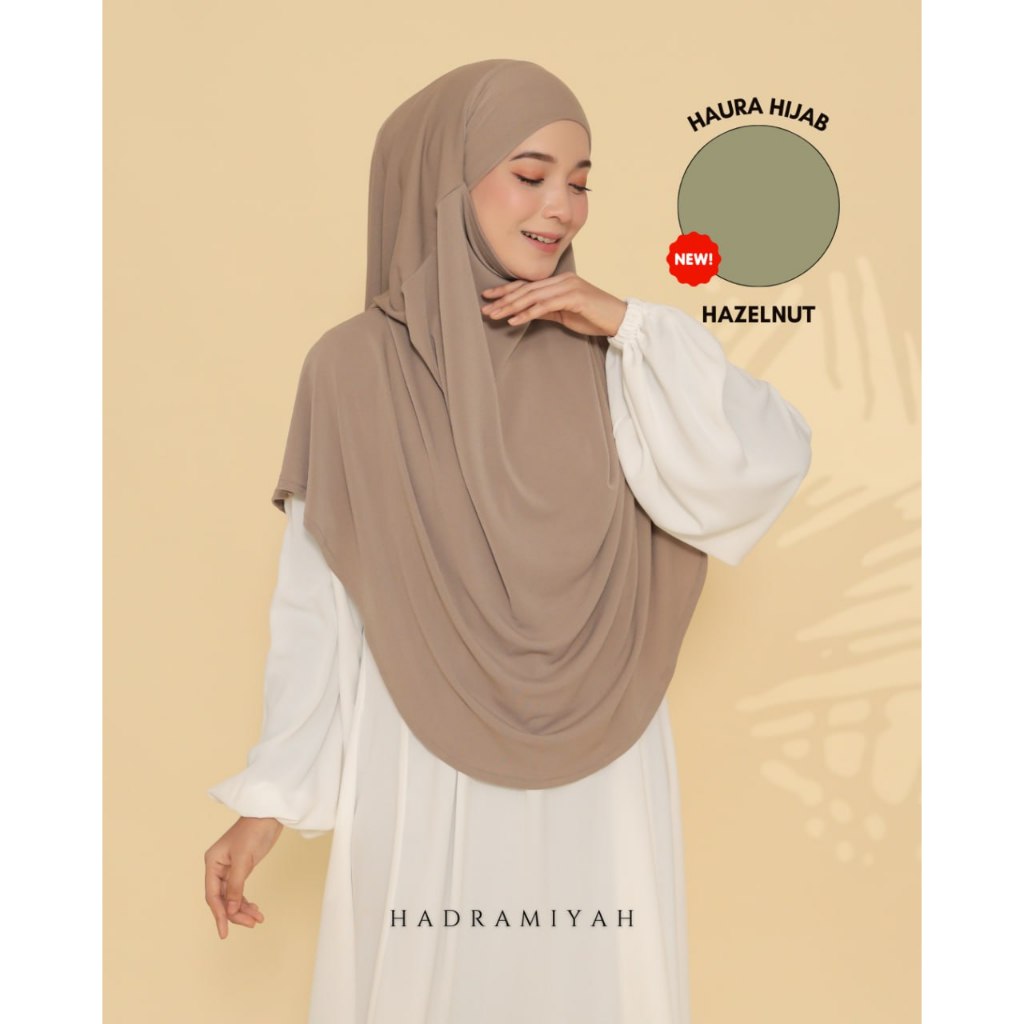 HAURA HIJAB (TUDUNG INSTANT ATTACHED PURDAH IRONLESS) | Shopee Singapore