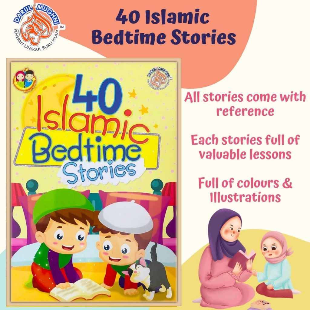 English Story Book - 40 ISLAMIC BEDTIME STORIES - Children - Young ...