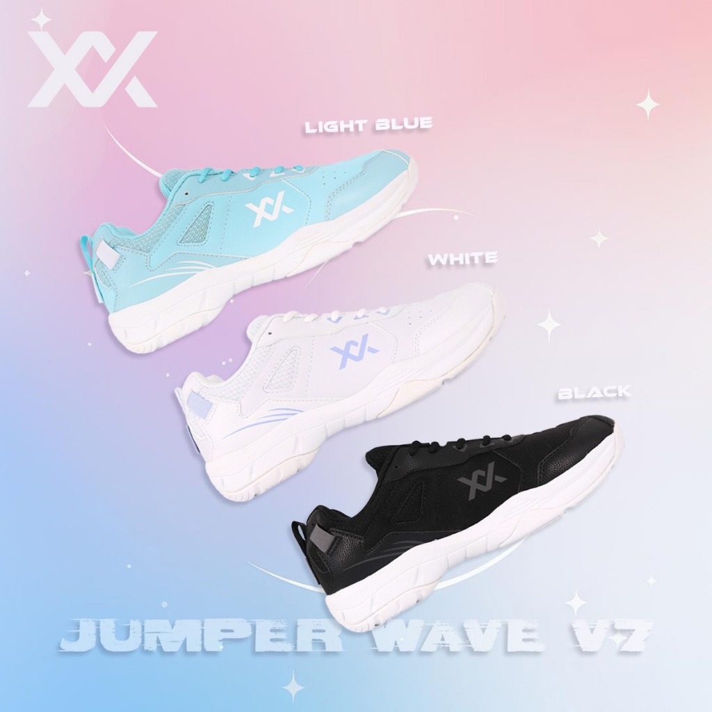 MAXX BADMINTON SHOES JUMPER WAVE V7 | Shopee Singapore