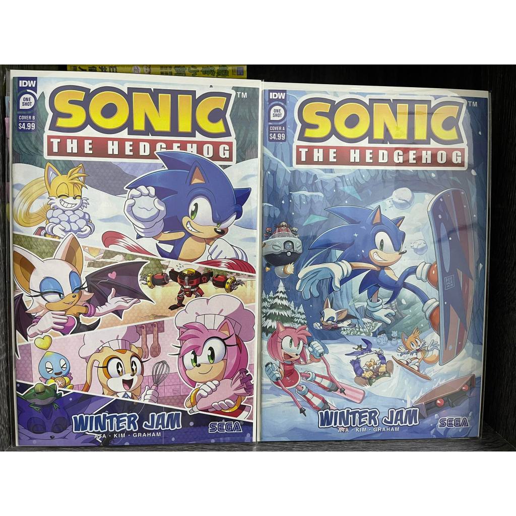 SONIC THE HEDGEHOG WINTER JAM【ONE SHOT】 | Shopee Singapore