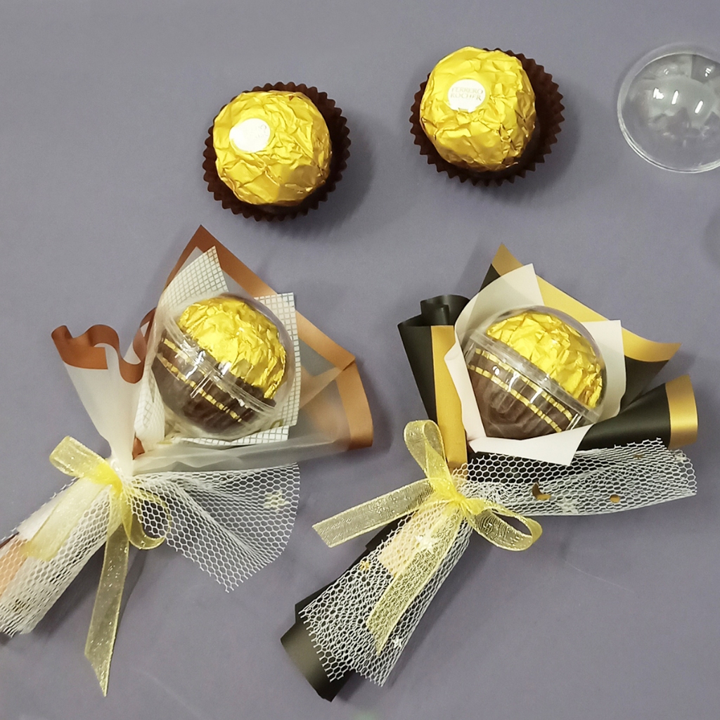 20pcs Ferrero Rocher Chocolate Mini Bouquet Birthday Party Wedding ...