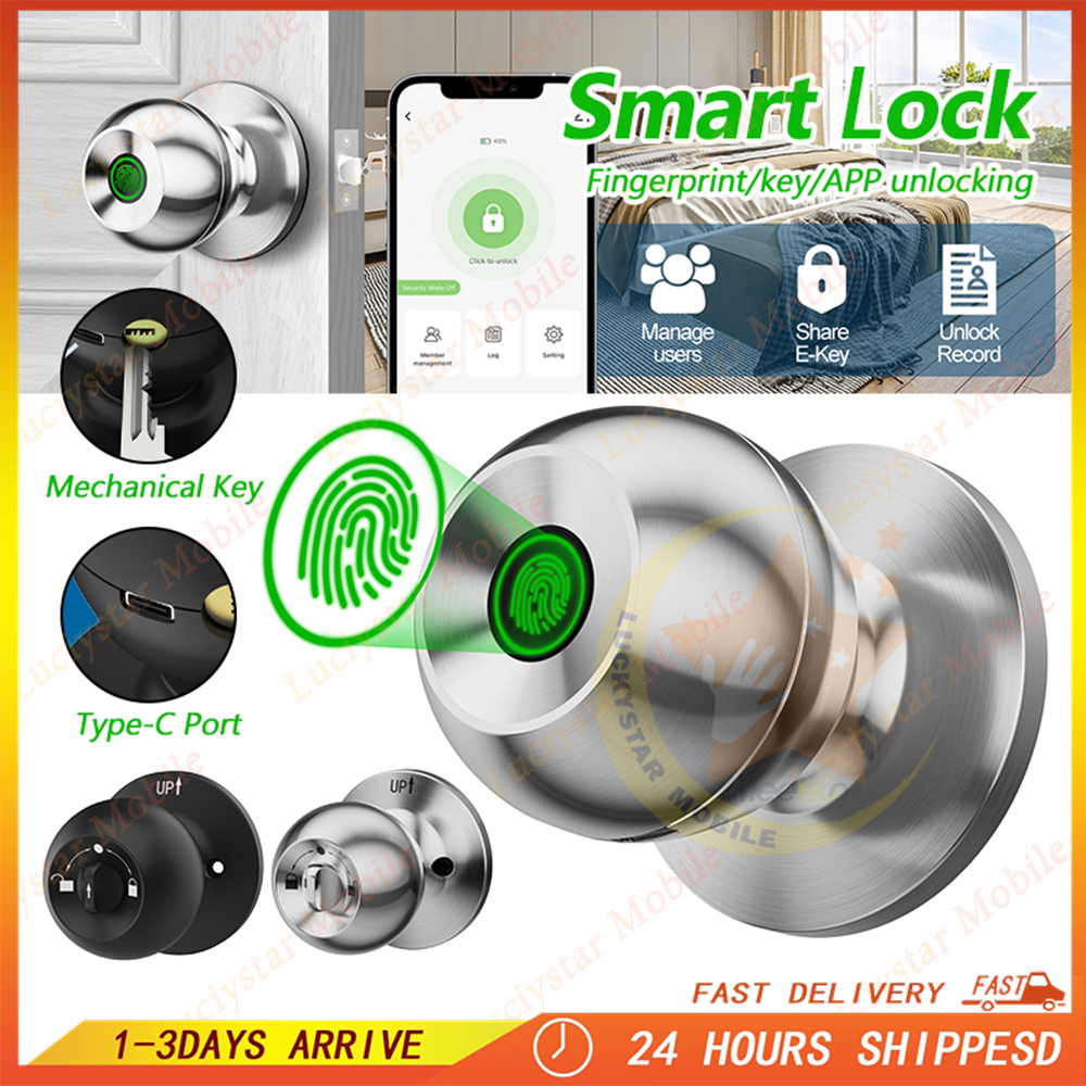Smart Digital Fingerprint Padlock Set Tuya Smart Lock Digital 100Pcs ...