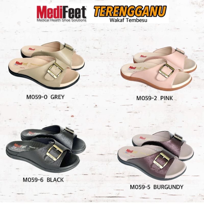 MEDIFEET M059 COMFORT LADIES SANDALS MEDICAL HEALTH SLIPPERS ( SELIPAR ...